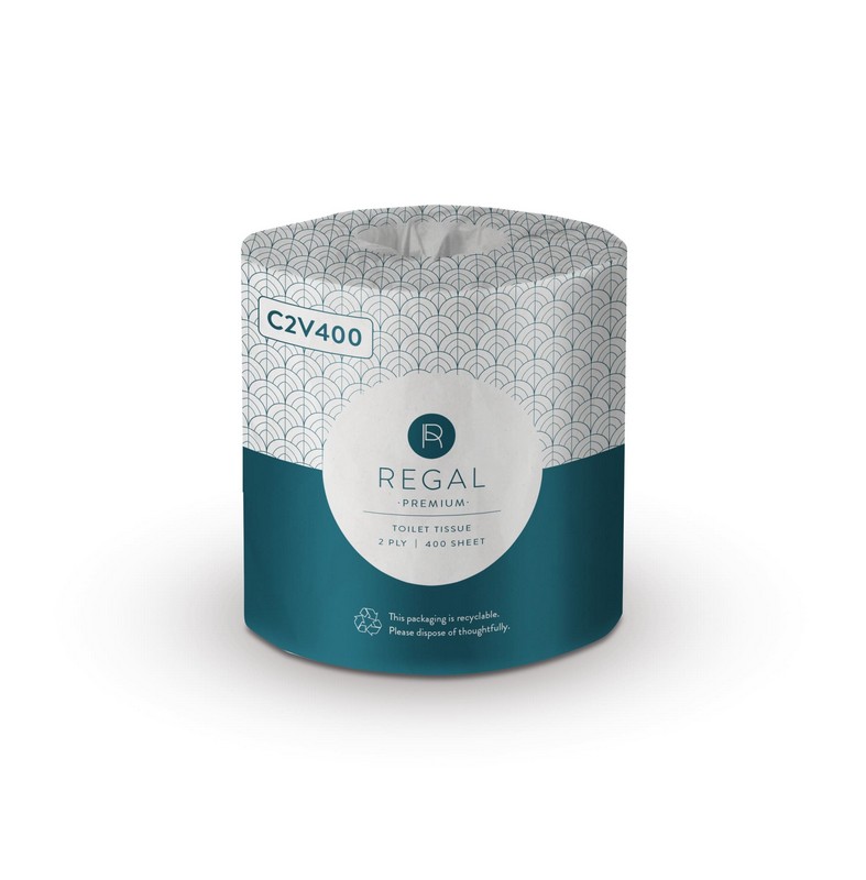 Cleaning - TOILET PAPER REGAL PREMIUM 2PLY 400SHT Carton of 48 - Jaybel ...