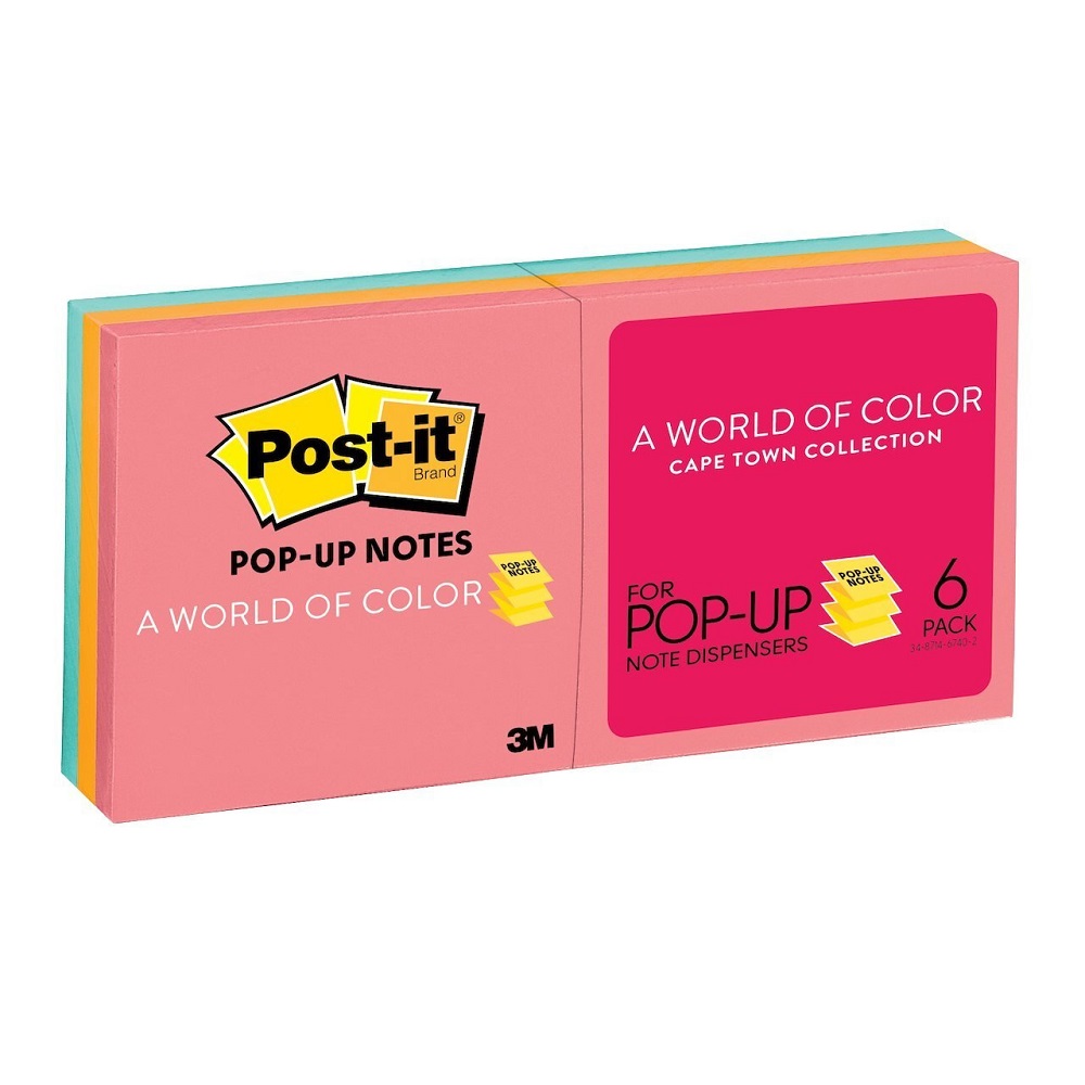 Notes & Flags - POST IT R330 AN POP UP NOTES Refills 76x76mm Assorted ...