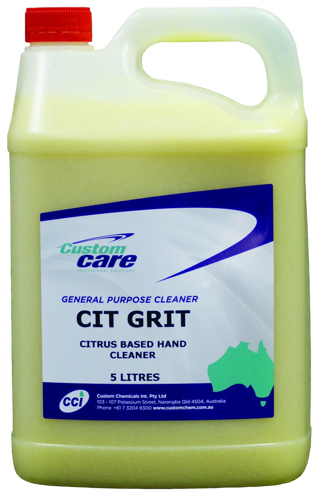 Industrial Cleaning - CIT GRIT HAND CLEANER 5L H/D LOTION WITH ORANGE ...