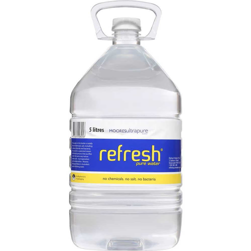 Food & Beverages - Moore's Ultra Pure Distilled Drinking Water 5 Litre ...
