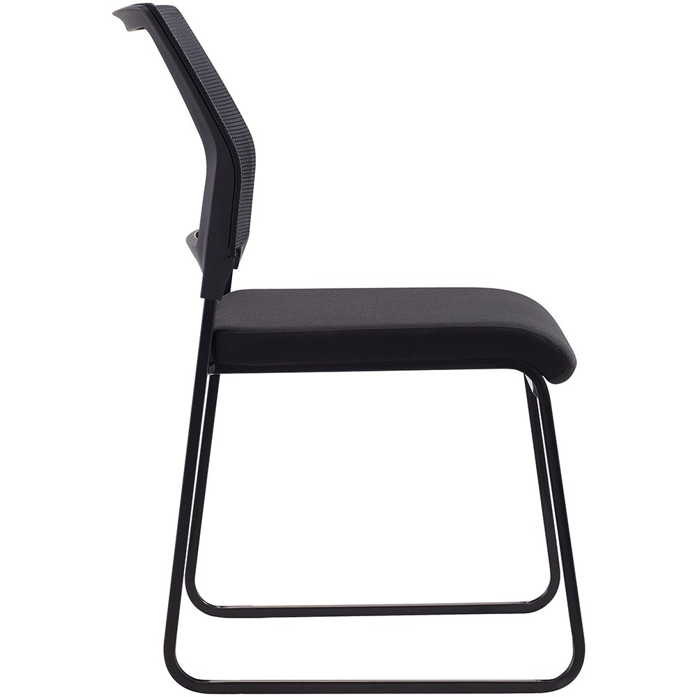Chairs And Accessories Neo Visitor Chair Mesh Back Black Fabric Seat Jaybel Office Choice