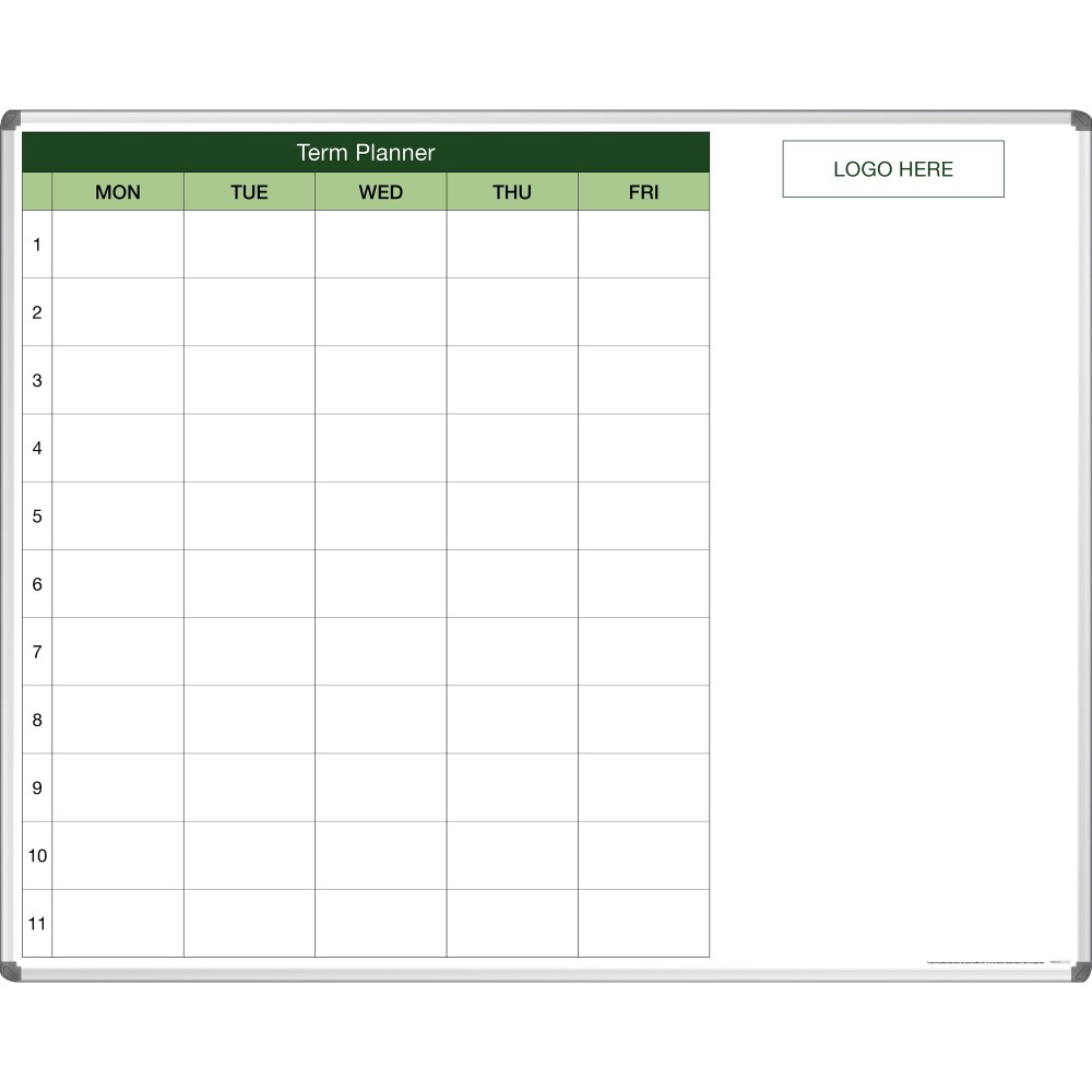 Whiteboards & Memo Boards - Visionchart Magnetic With Notes 1 Term ...