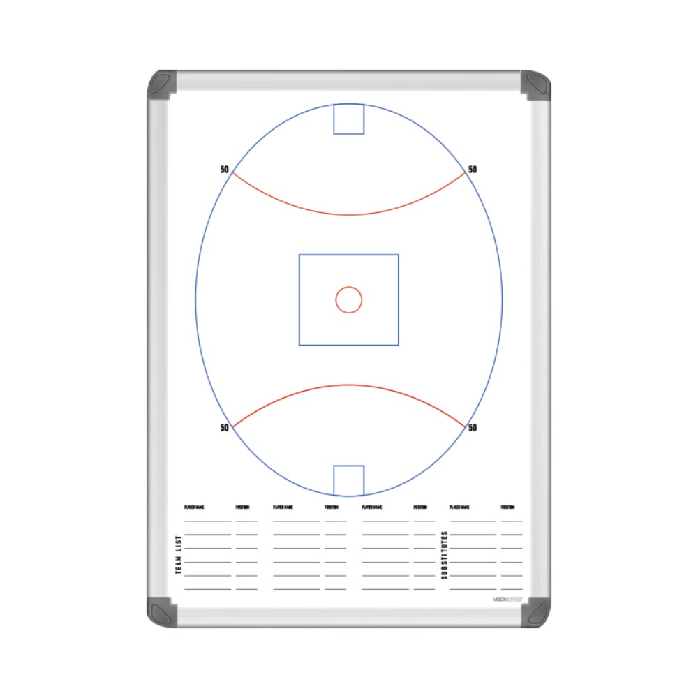 Whiteboards & Memo Boards - Visionchart Coaches Tactical Whiteboard 600 ...