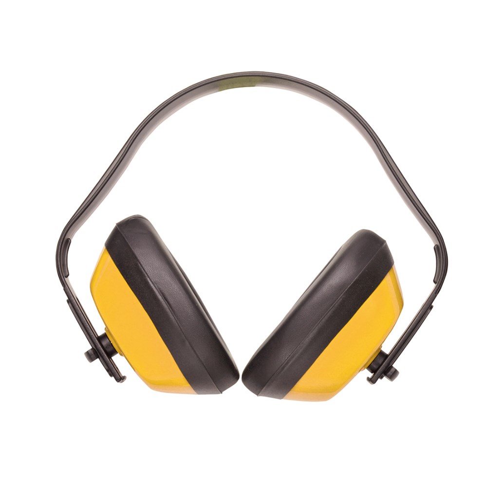Safety - Portwest Classic Ear Defenders Ear Muffs 27dB Yellow And Black ...