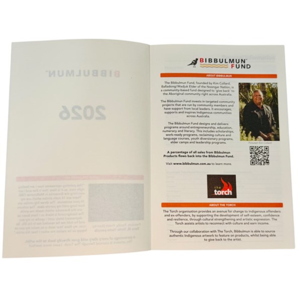 Diaries & Calendars - Bibbulmun Commercial Diary A5 Day To A Page Brown ...