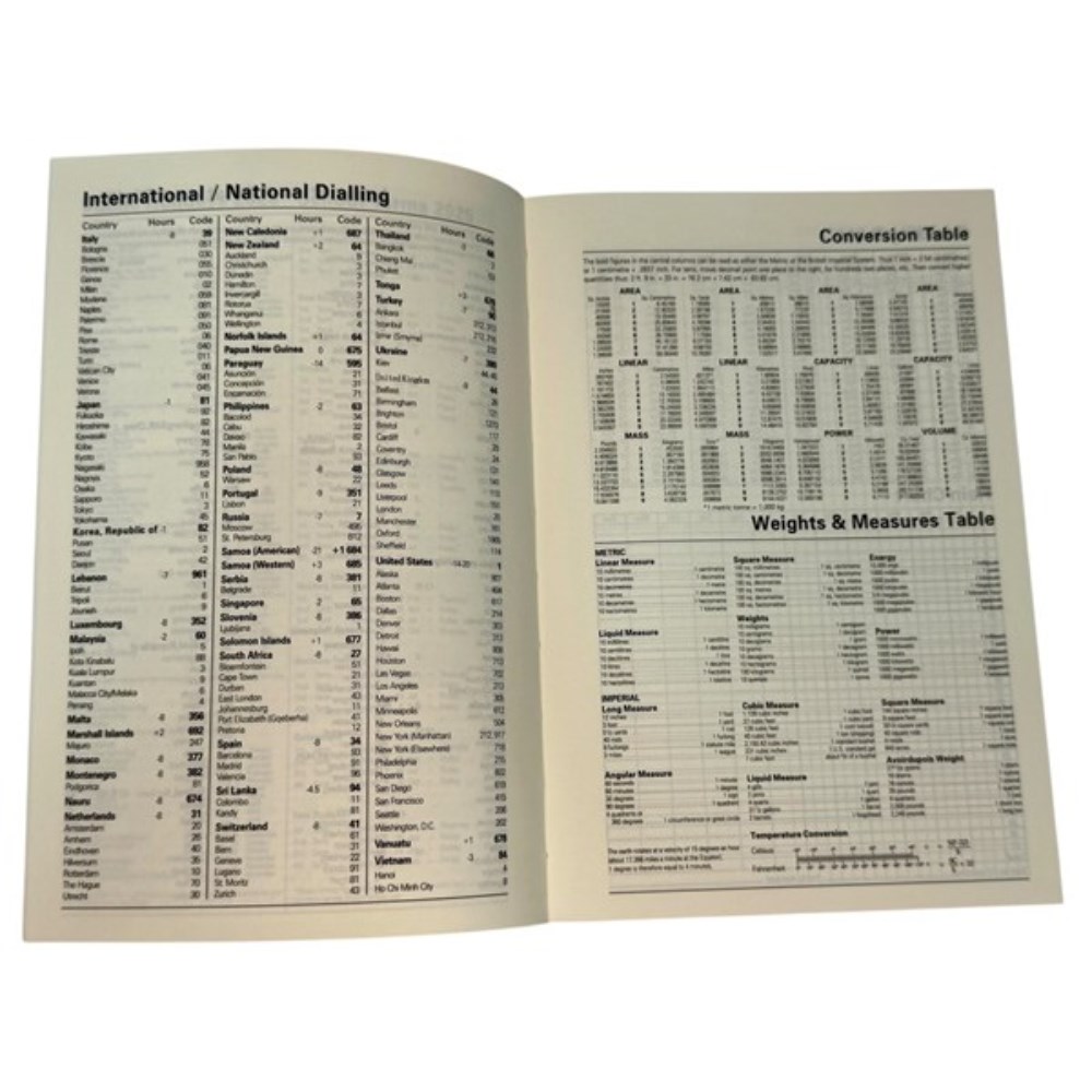 Diaries & Calendars - Bibbulmun Commercial Diary A5 Day To A Page Brown ...