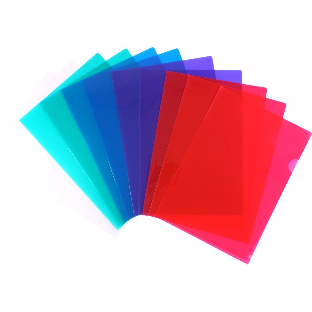 Files - Bantex Plastic Letter Files A4 Transparent Plastic ASSORTED ...