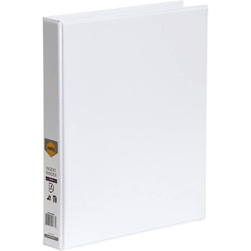 Binders & Folders - MARBIG CLEARVIEW INSERT BINDER A4 4D Ring 25MM ...