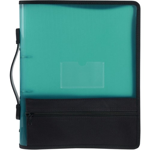 Binders & Folders - Marbig Zipper Binder With Extra Storage A4 2 O-Ring ...