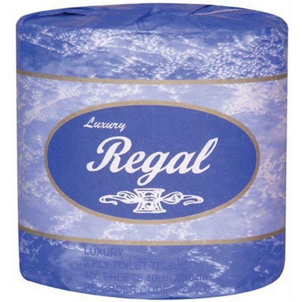 Cleaning - TOILET PAPER REGAL PREMIUM 2PLY 400SHT Carton of 48 - Jaybel ...