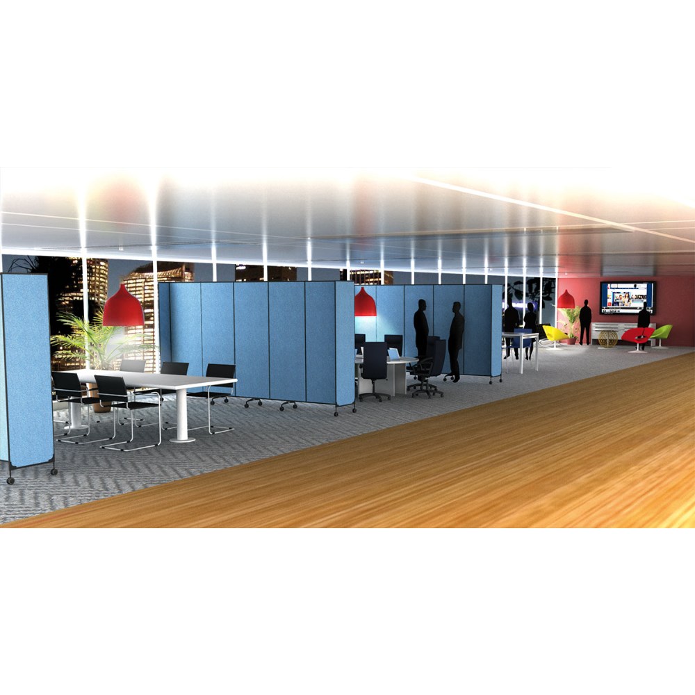 Office Furniture - Sylex Great Divider Modular Screen 5 Piece Starter ...