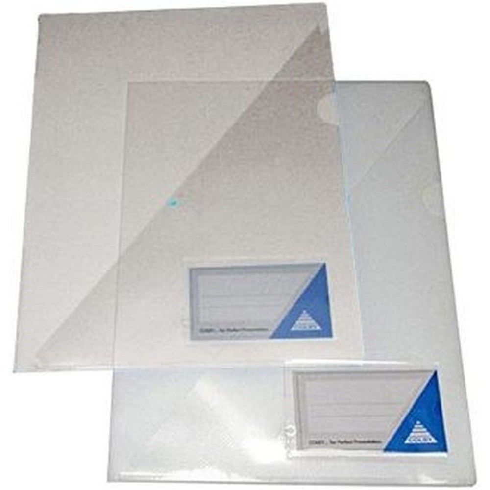 Binders & Folders - FILE FOLDER FRIENDLY A4 SUBMISSION CLEAR PK5 ...